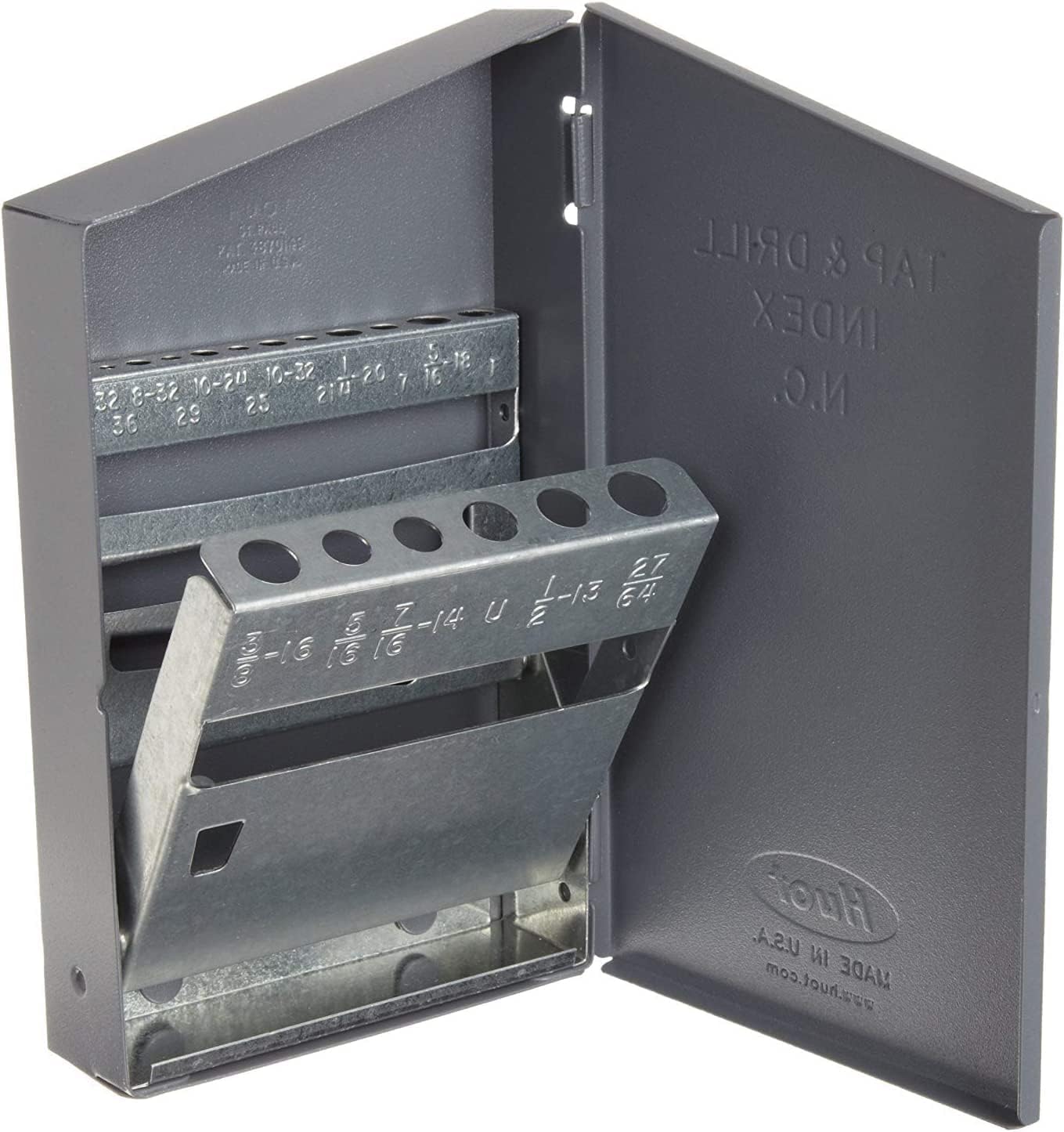 Amazon.com: Chicago Latrobe 57809 Drill Bit Case, 25 Bit Capacity, for ...