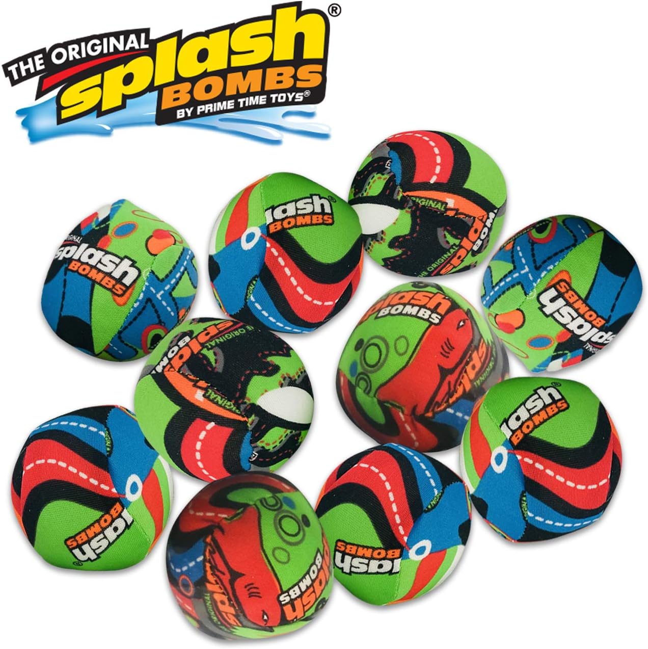 Amazon.com: Splash Bombs® 10-Pack The Original Water Toy by Prime Time ...