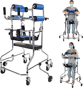 Amazon.com: SOIRRDBF Adult Walkers for Seniors,Standing Frame for ...