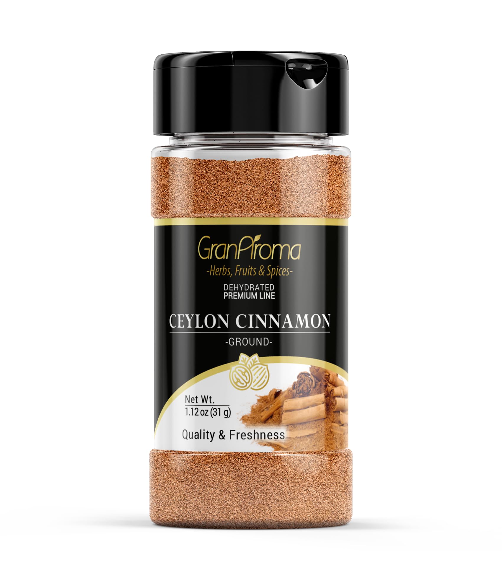 Amazon.com : GranAroma Ceylon Cinnamon, Warm Flavor, Baking & Cooking ...