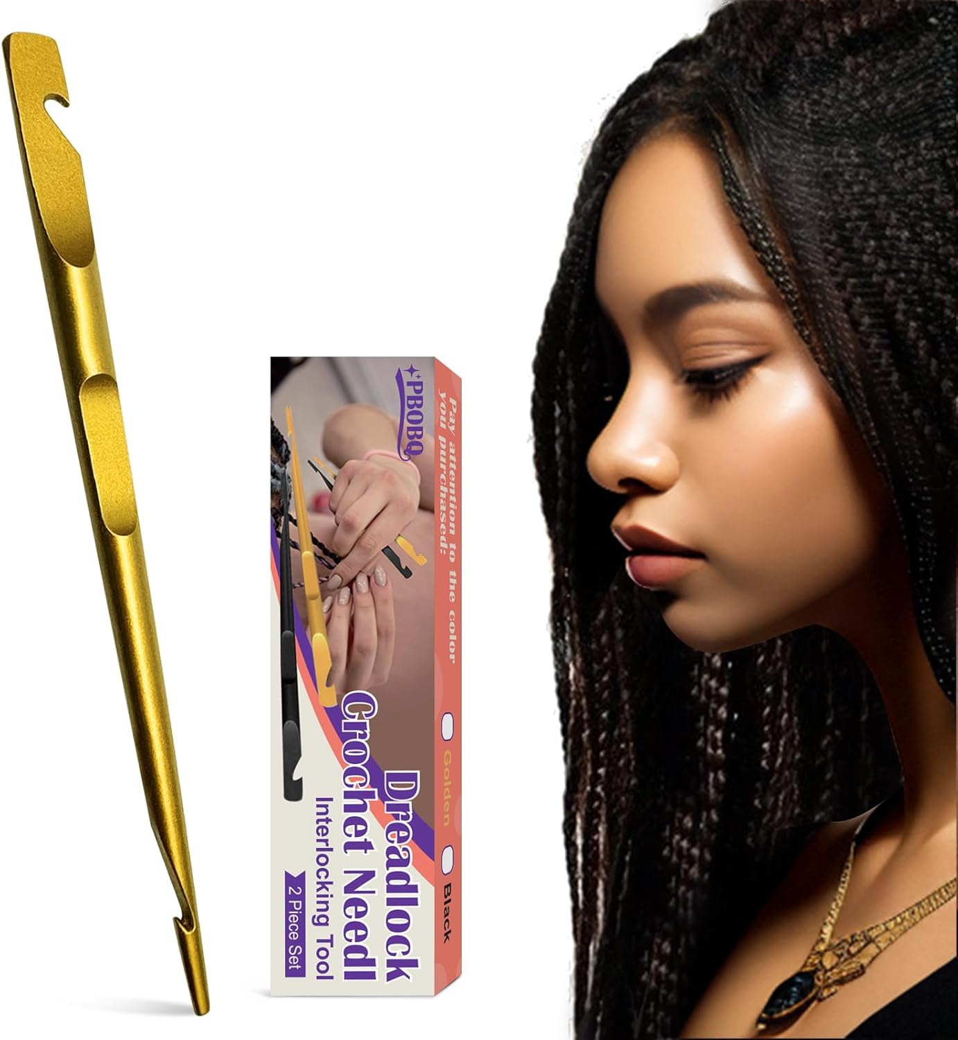 Amazon.com: Dreadlock Retightening Tool, Interlocking Crochet Needle ...