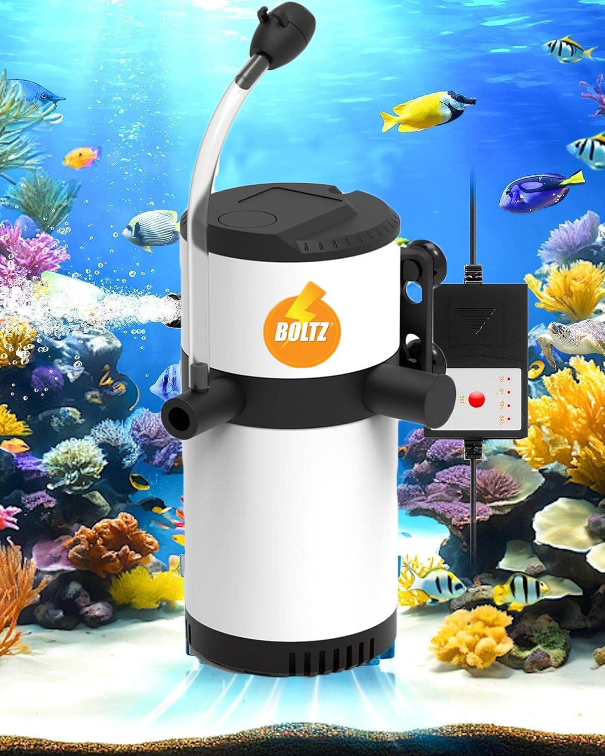 Boltz Powerful Submersible Aquarium Filter Pump for Aquarium Fish Tank ...