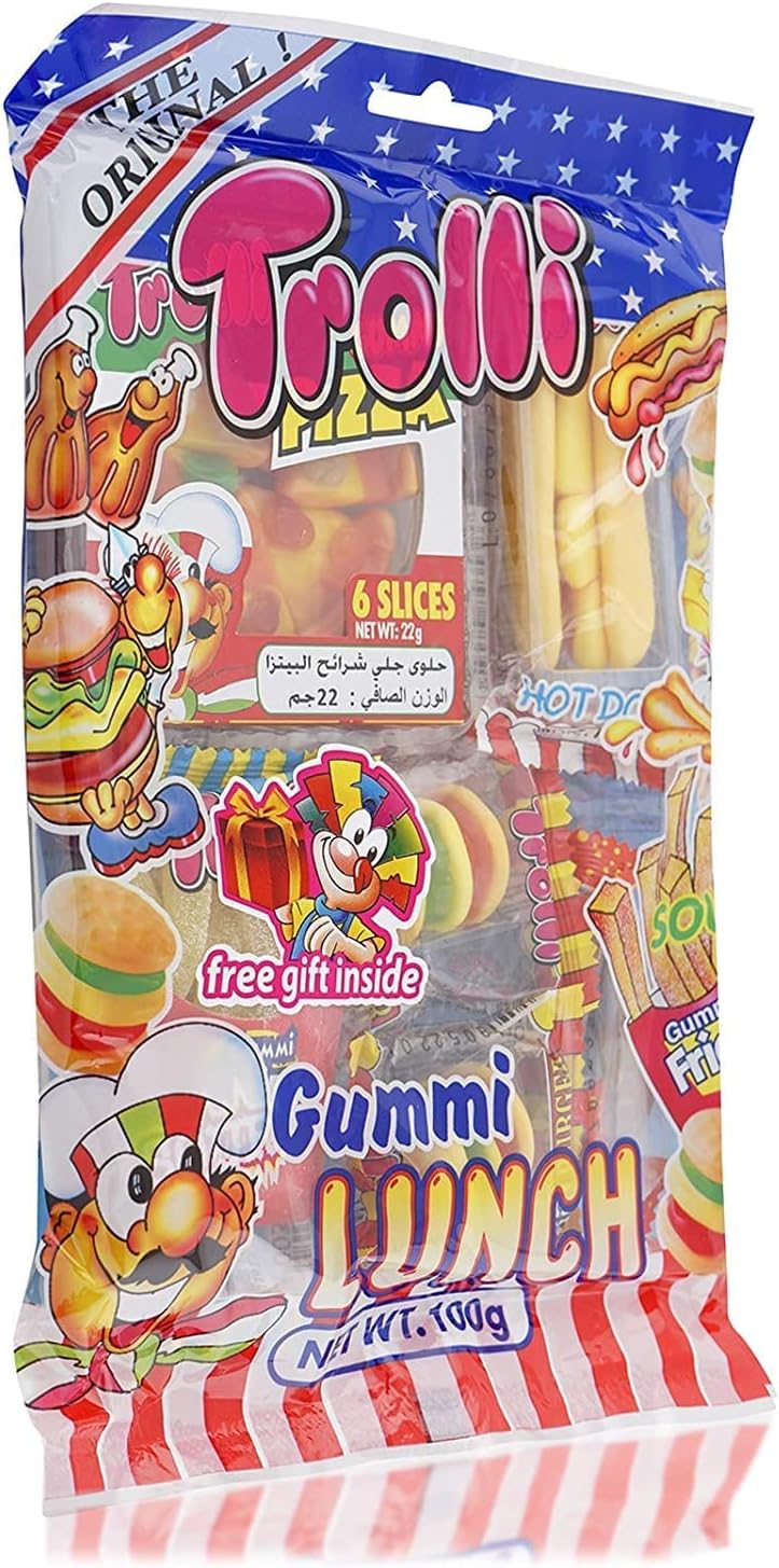 Trolli Gummi Lunch Candy, 88 g - Pack of 1 : Buy Online at Best Price ...