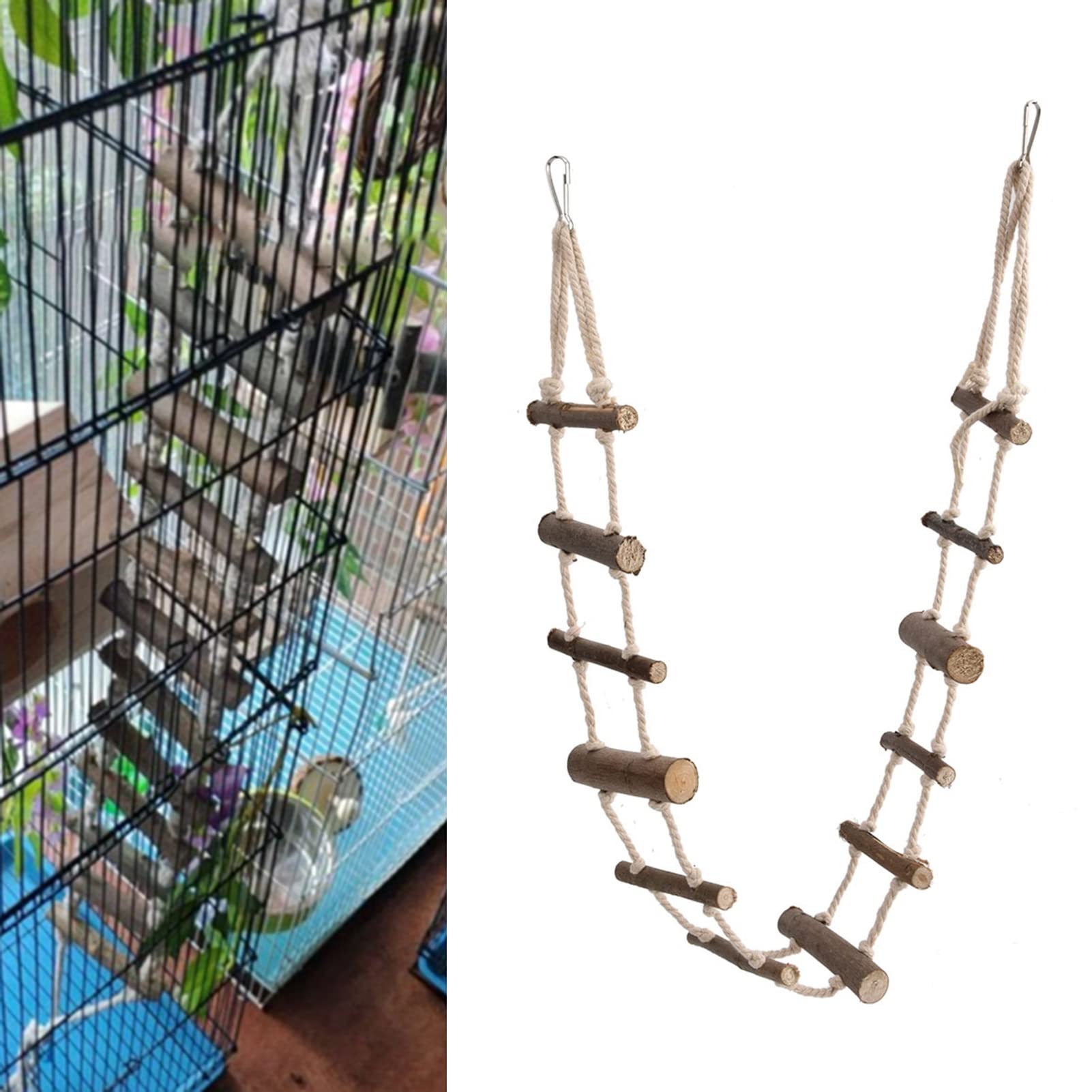 Snapklik.com : Pet Hamster Climbing Ladder Toys, Squirrel Suspension ...