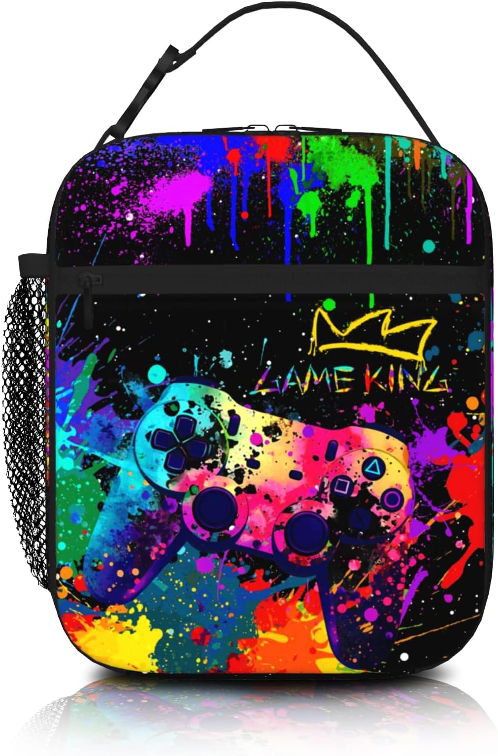 Amazon.com: Ponxn DJ Music Lunch Box School Picnic Bag Ice Keep Student ...