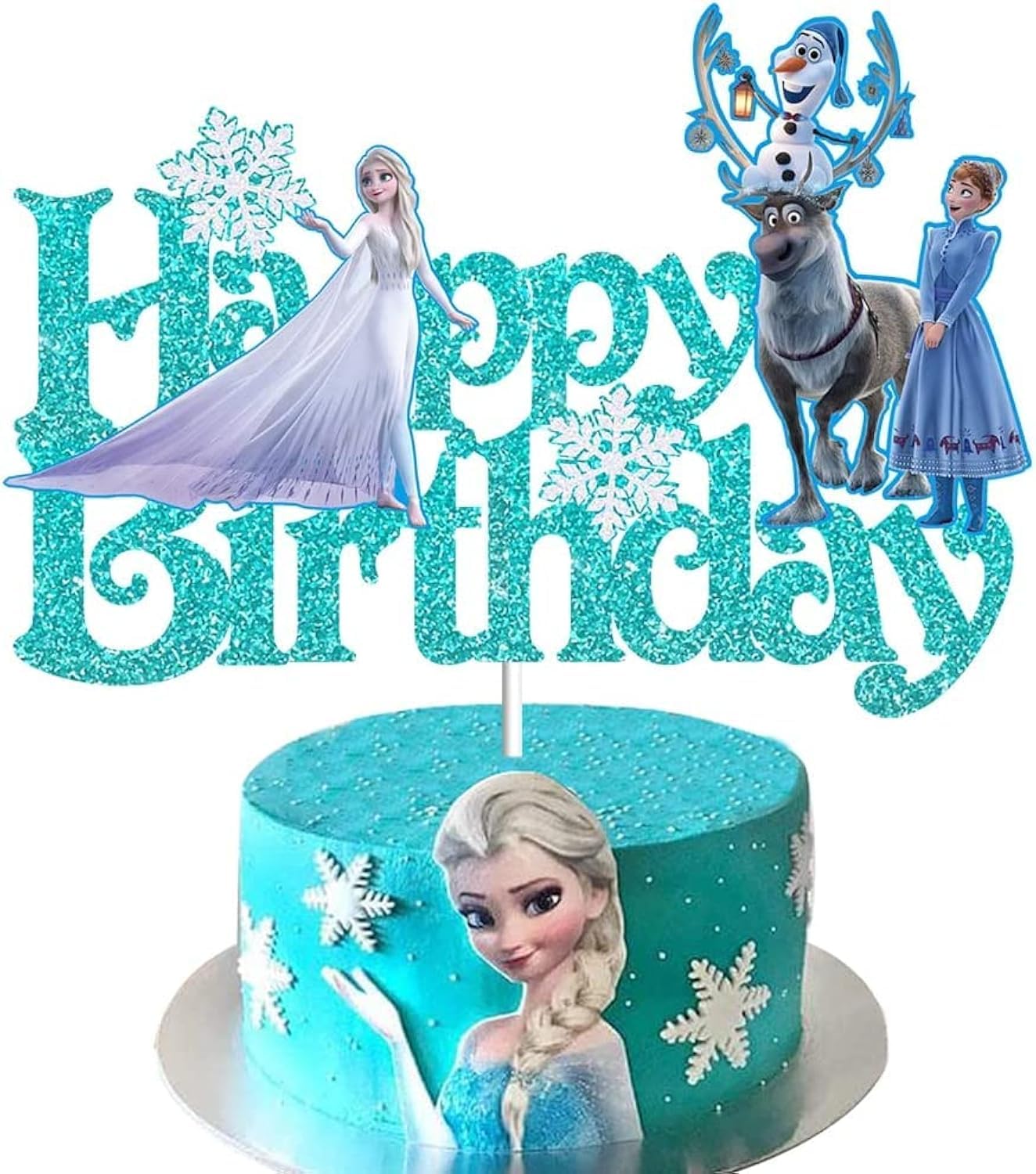 Elsa Frozen Happy Birthday Printable Personalized Princess Happy