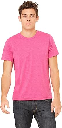 Bella + Canvas Unisex Triblend Short-Sleeve T-Shirt - BERRY TRIBLEND ...