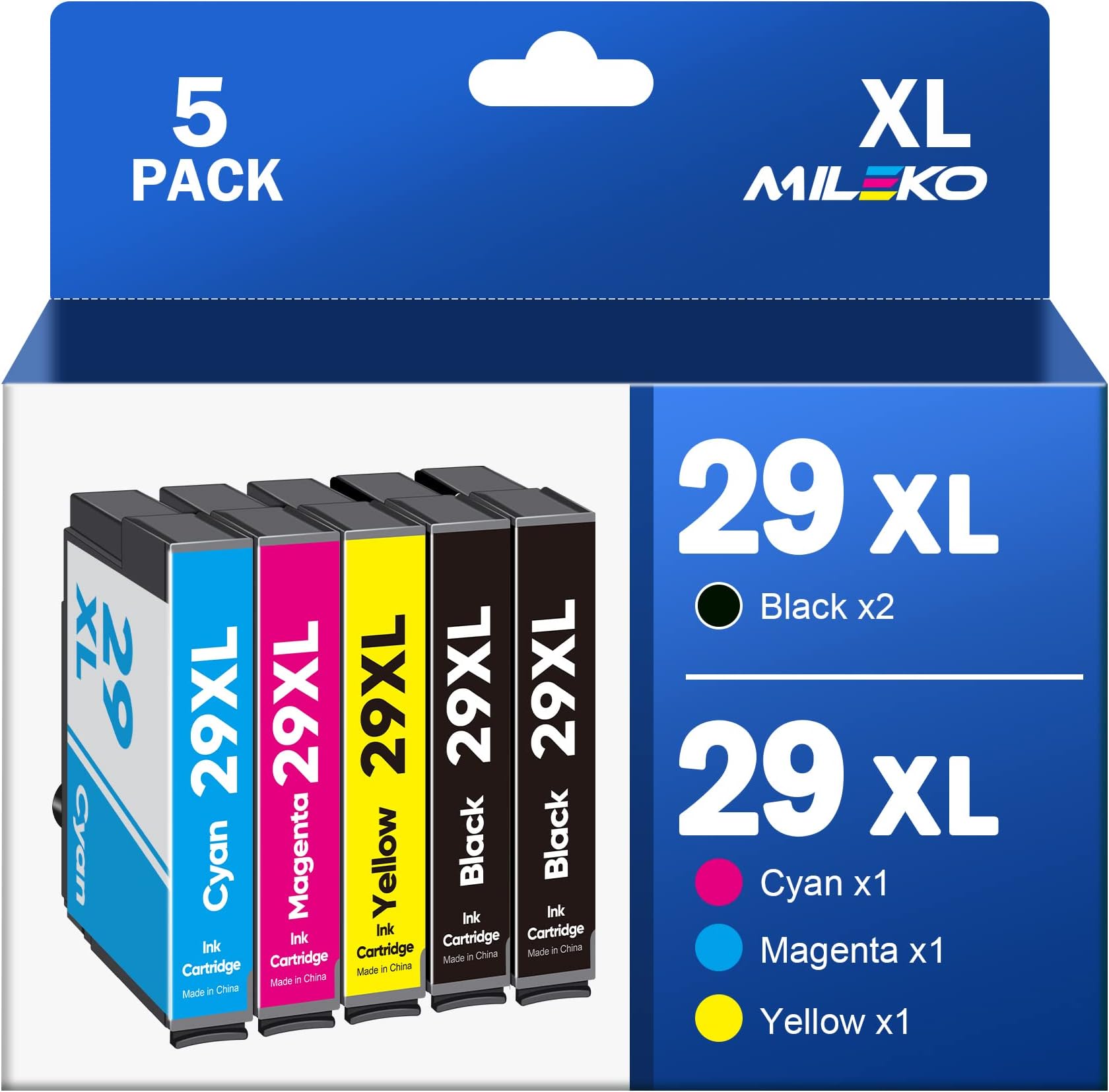 Tinnee 29XL Druckerpatronen-Kompatibel für Epson 29 XL Patronen Epson ...