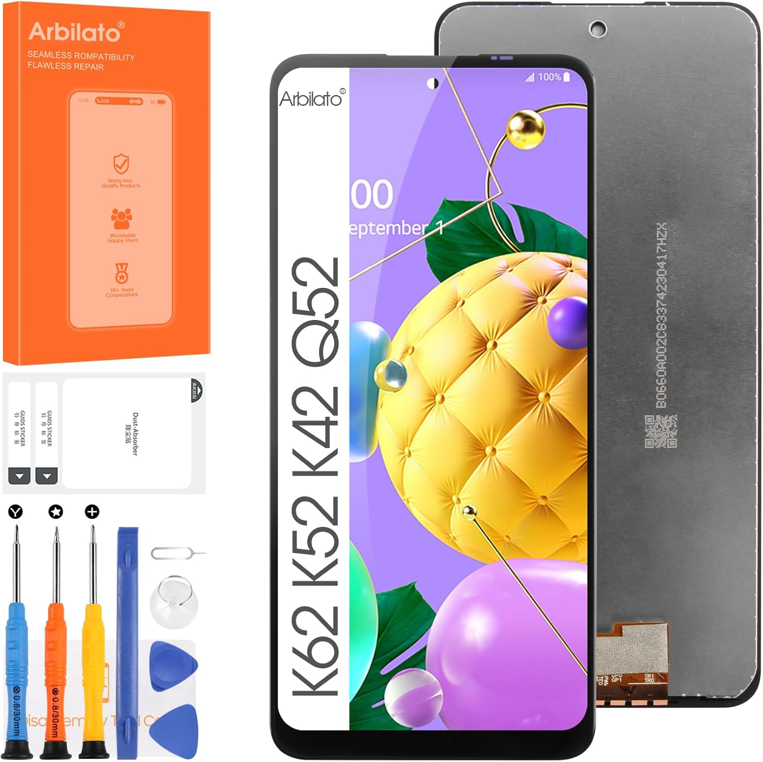 Amazon.com: Screen for LG K52 Screen Replacement for LG K62 LCD Screen ...