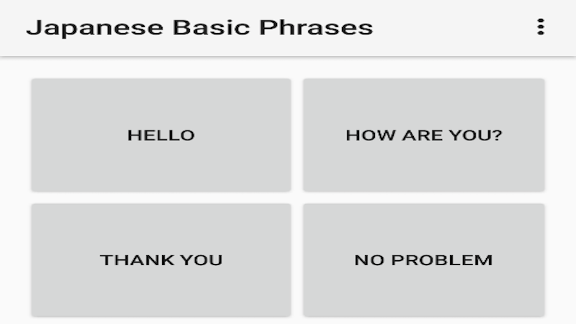 English to Japanese Basic Phrases - App on Amazon Appstore