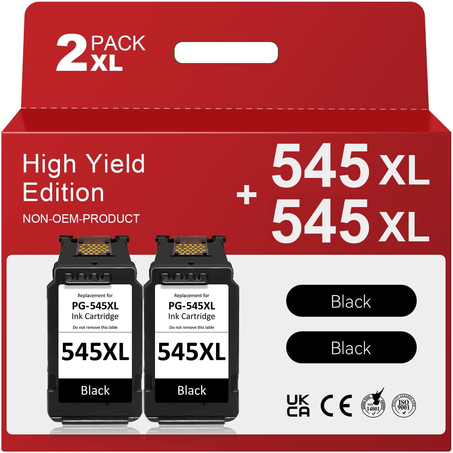 Canon Ink - PG-545 Genuine Black Printer Ink Cartridge - (1 x Cartridge ...