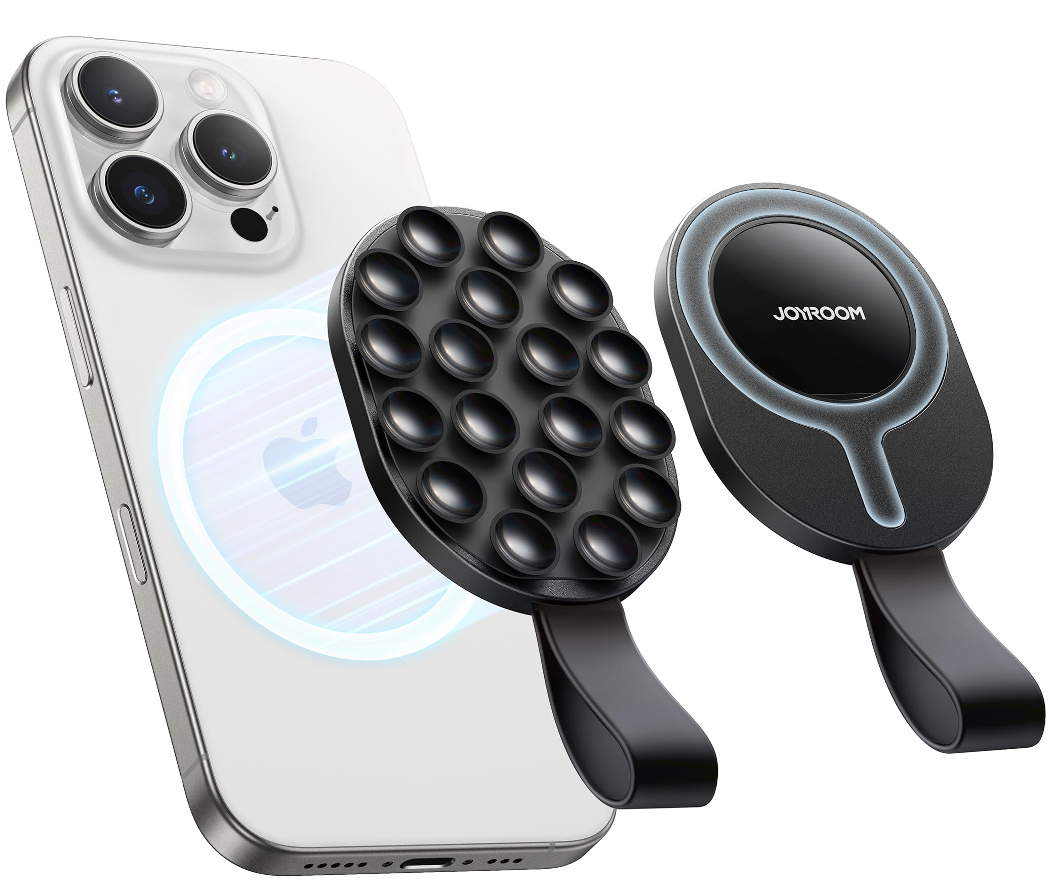 Amazon.com: JOYROOM Magnetic Suction Cup Phone Mount, Silicone Octo Cup ...