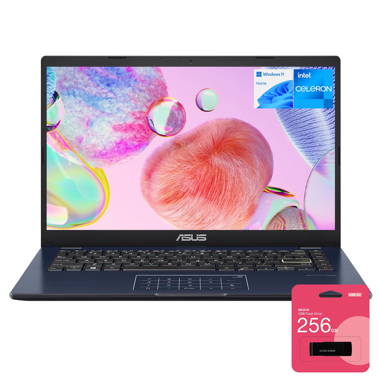 Amazon.com: ASUS Daily 14" FHD Laptop | Intel Processor | 4GB RAM ...