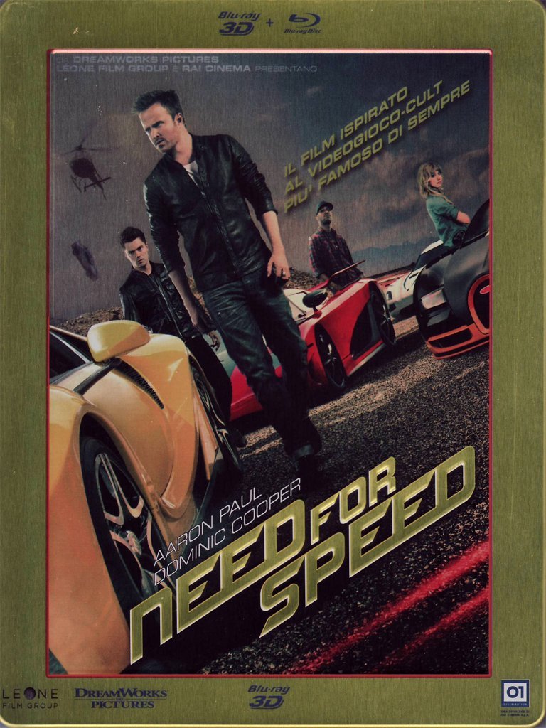 Need For Speed (Limited 3D Steel Book) (Blu-Ray 3D+Blu-Ray);Need For ...