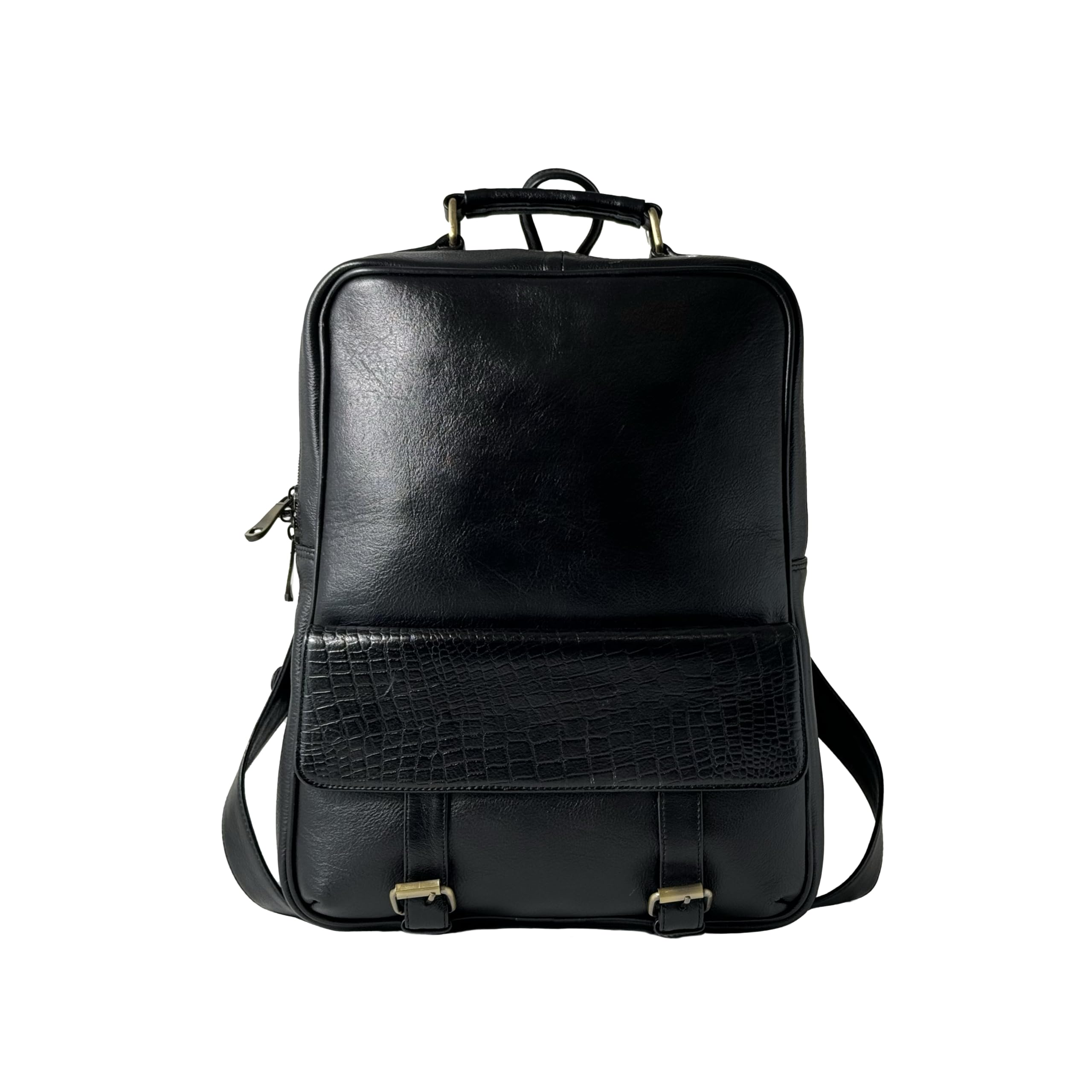 Amazon.com: Genuine Leather Luxury Backpack Multi-functional Elegant ...