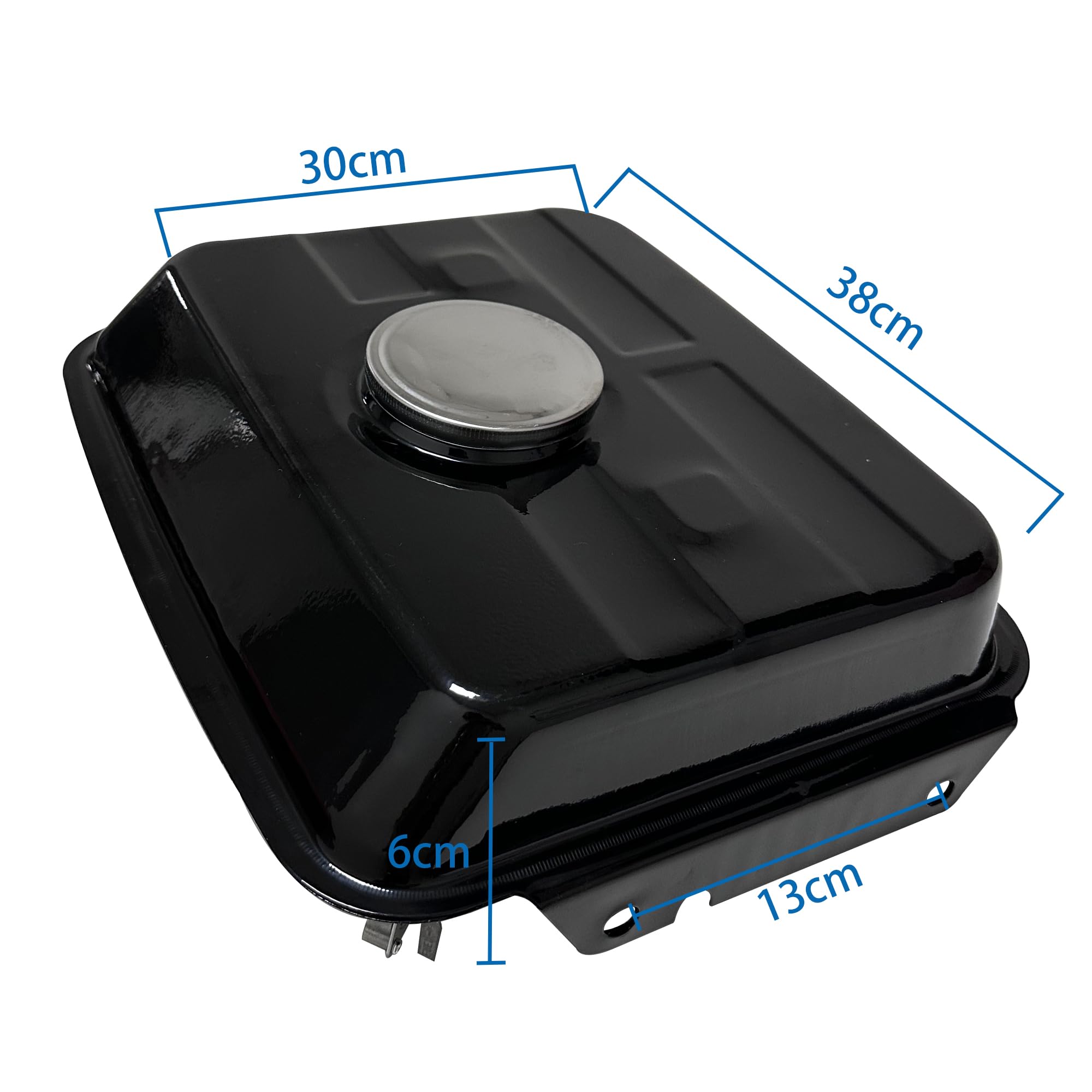 Snapklik.com : Necaces ATV Fuel Gas Tank(4L), Metal Fuel Tank