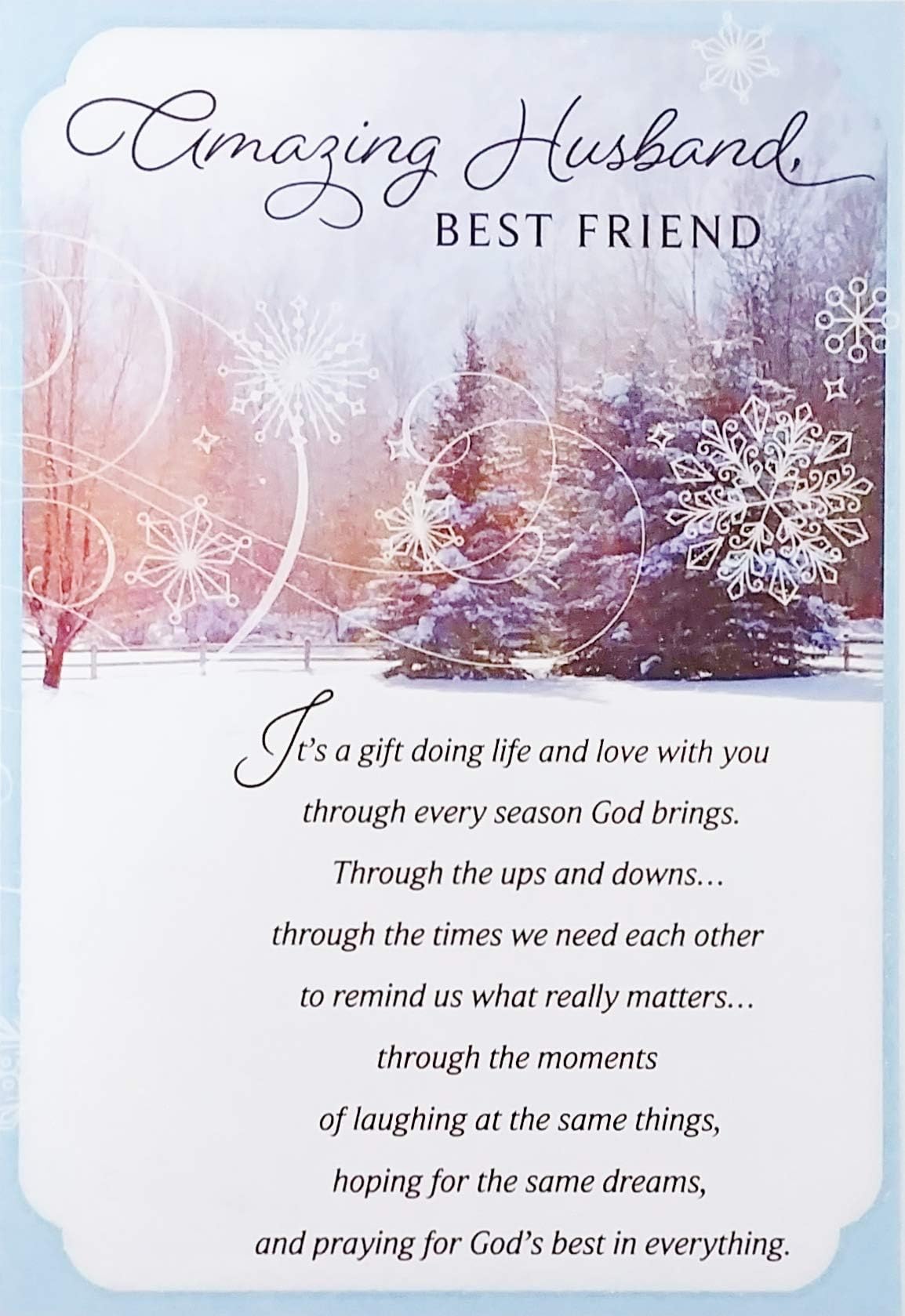 Amazon.com : Amazing Husband - Religious Romantic Merry Christmas ...