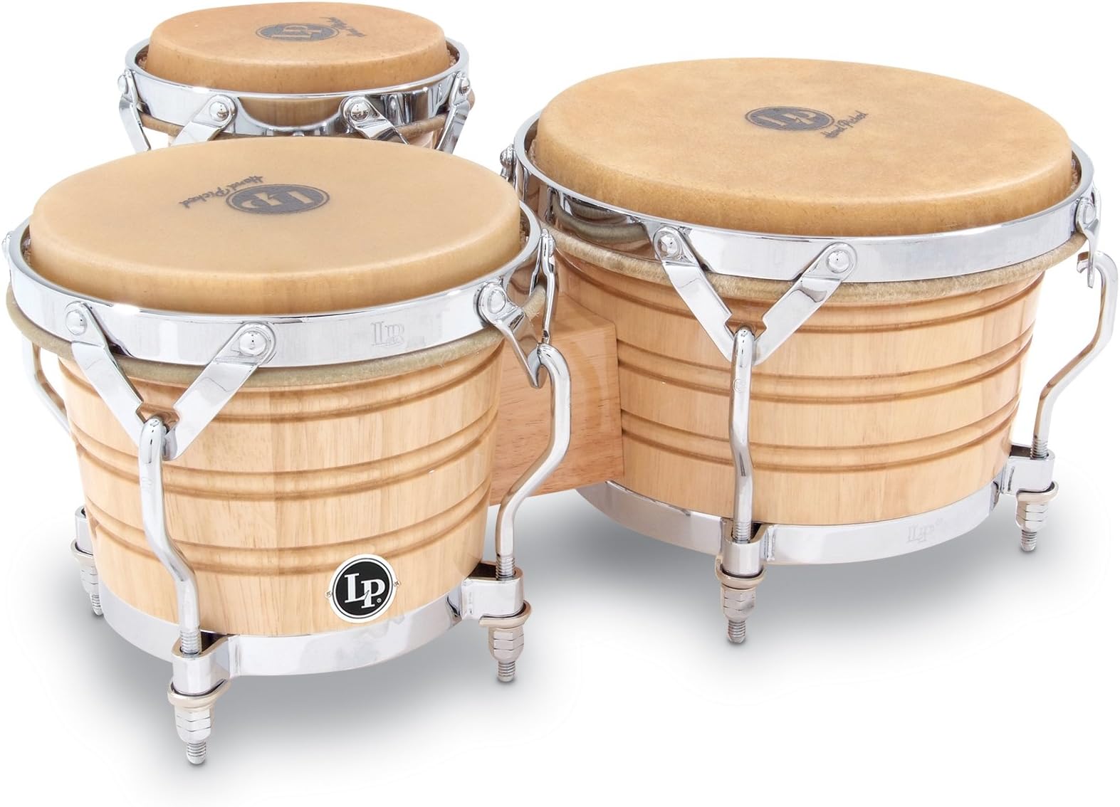 Amazon.com: Latin Percussion M201-AWC LP Matador Wood Bongos - Natural ...