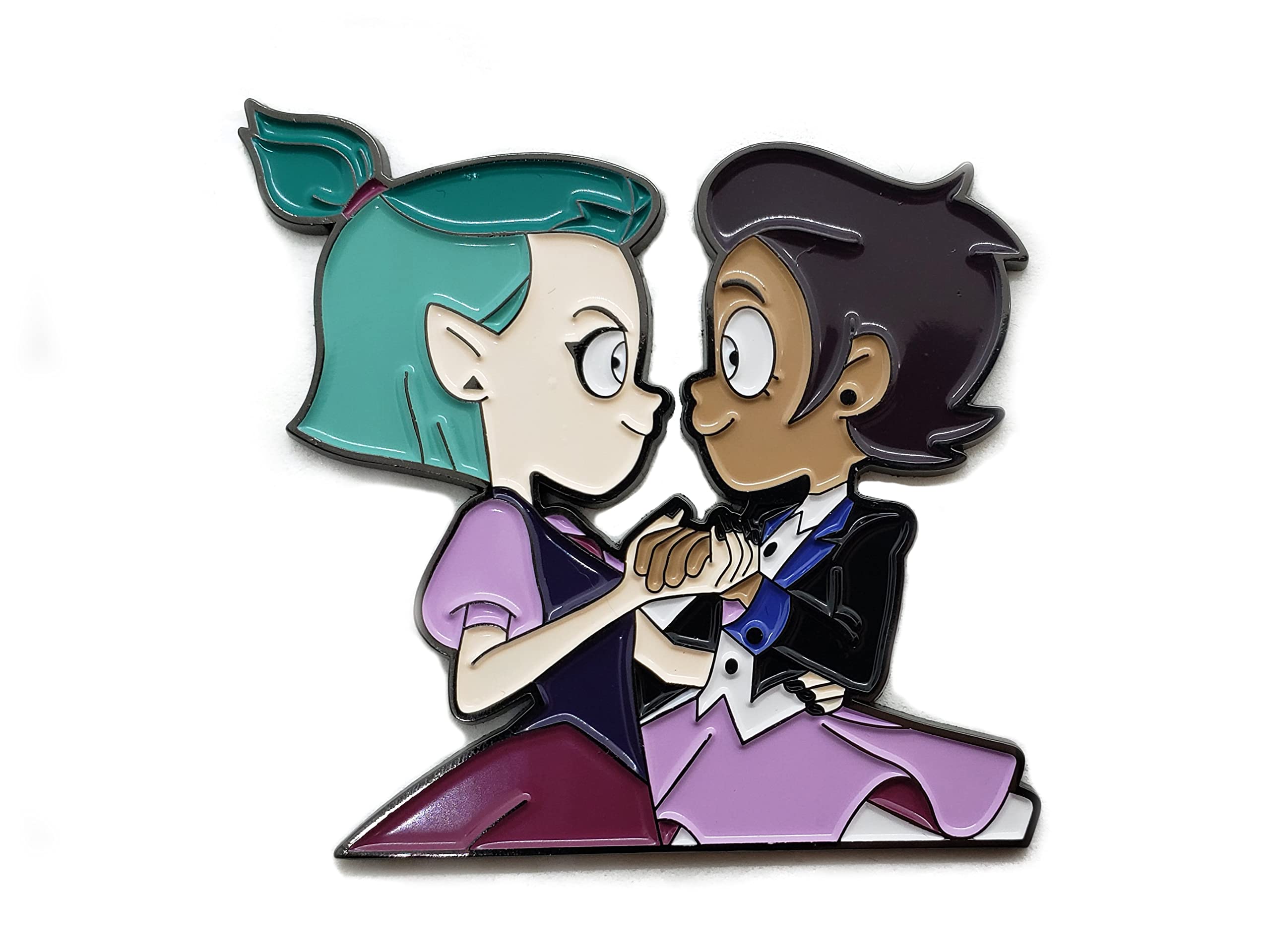 Amazon.com: Grom Pin House Owl Metal Enamel : Clothing, Shoes & Jewelry