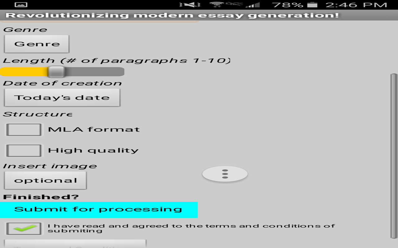 Essay Generator - App on Amazon Appstore