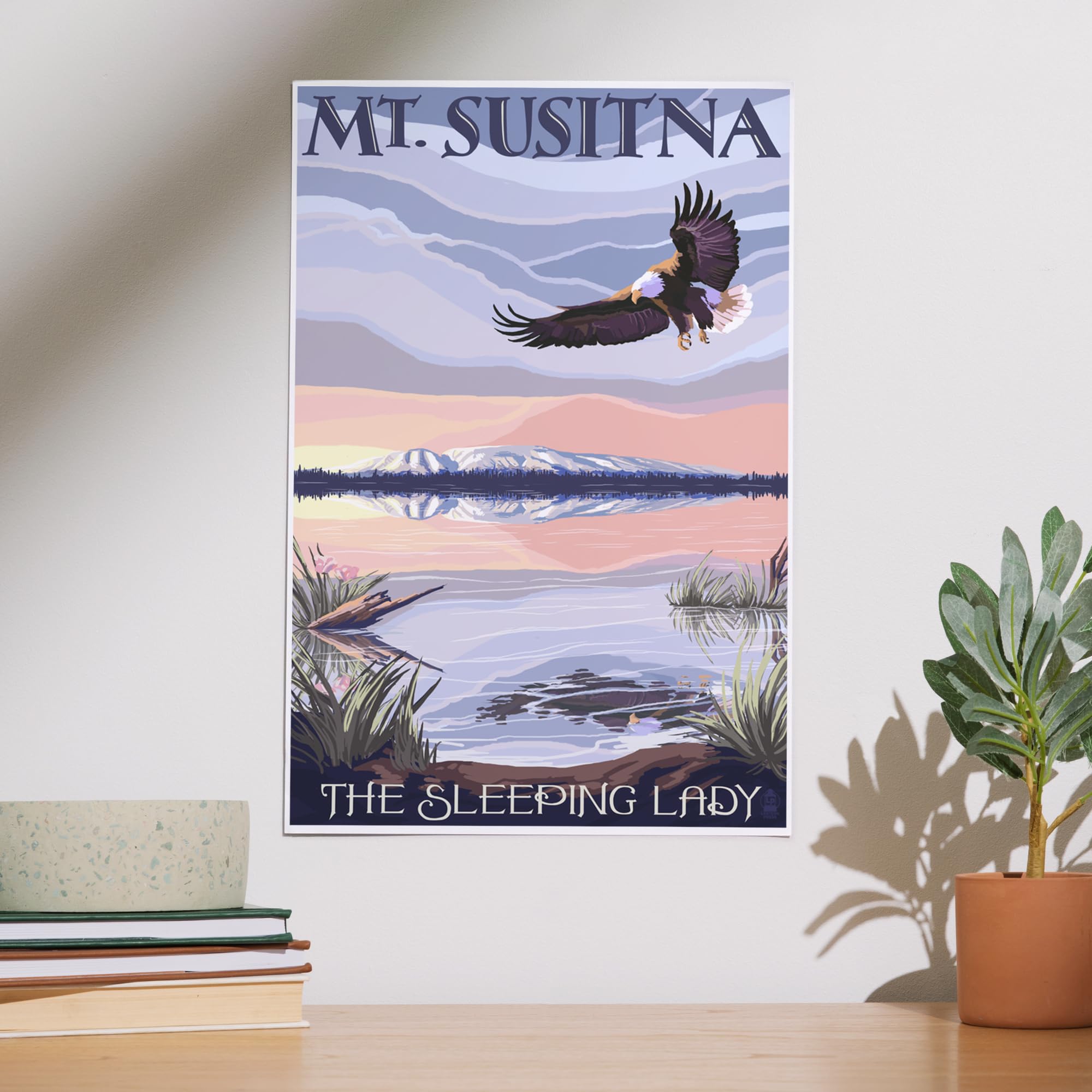 Sleeping Lady Alaska Art