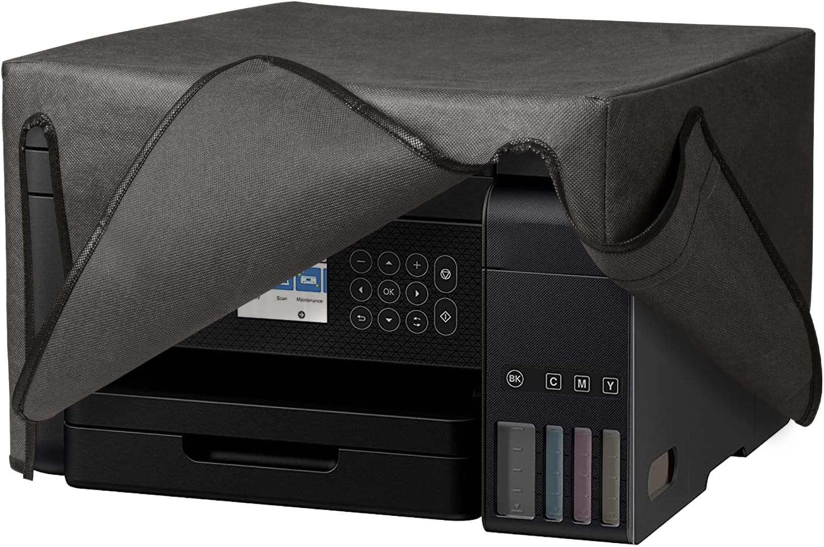 Amazon.com: kwmobile Dust Cover Compatible with Epson Eco Tank ET-3850 ...