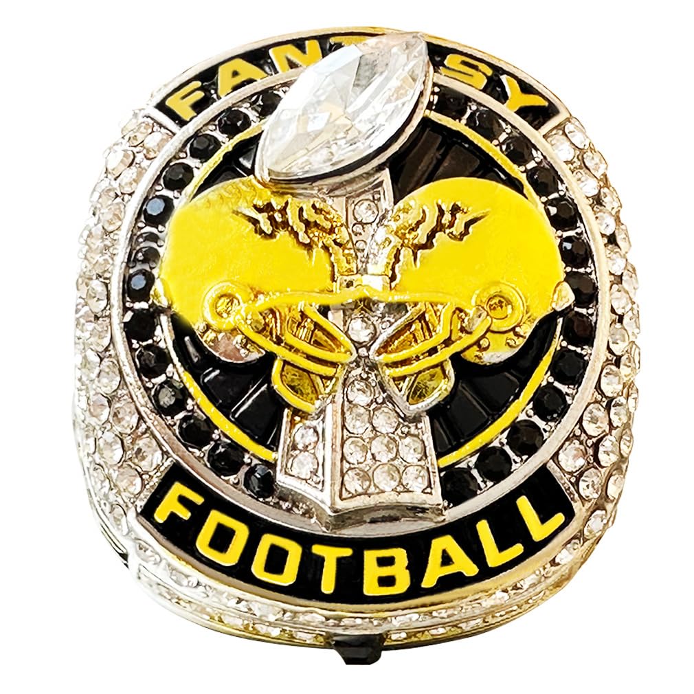 Snapklik.com : Noblehead 2024 Fantasy Football Championship Ring Heavy ...
