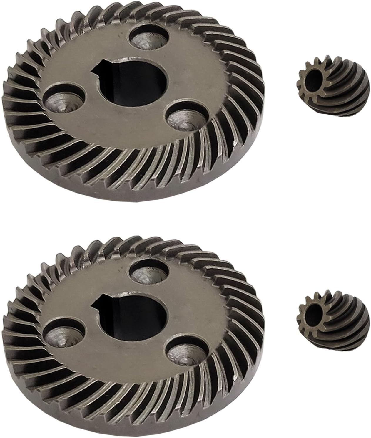 Amazon.com: 2 Sets Metal 36-Teeth Gear 11 Tooth Spiral Bevel Pinion ...