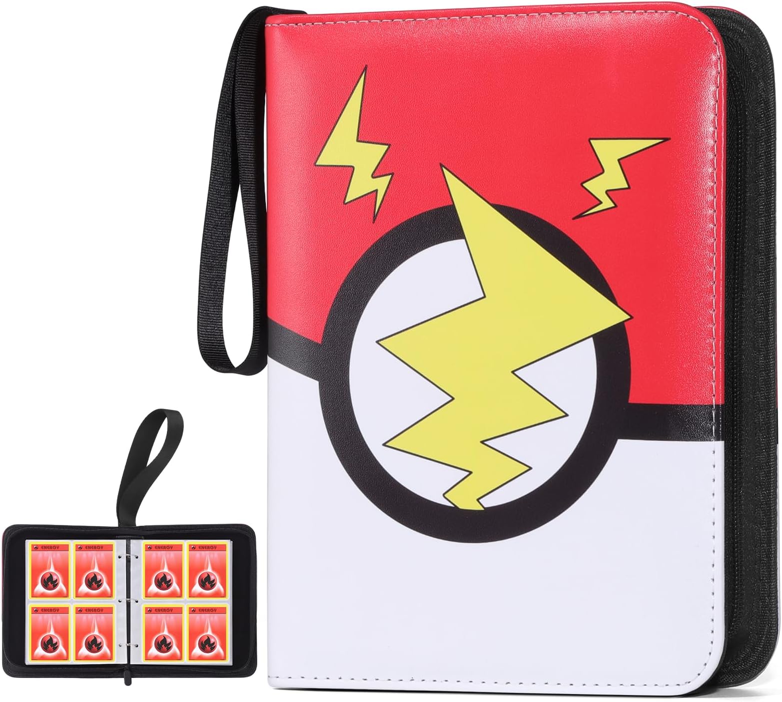 Amazon.com: GOROMA Card Binder 4-Pockets, 400 Pockets Card Holder with ...