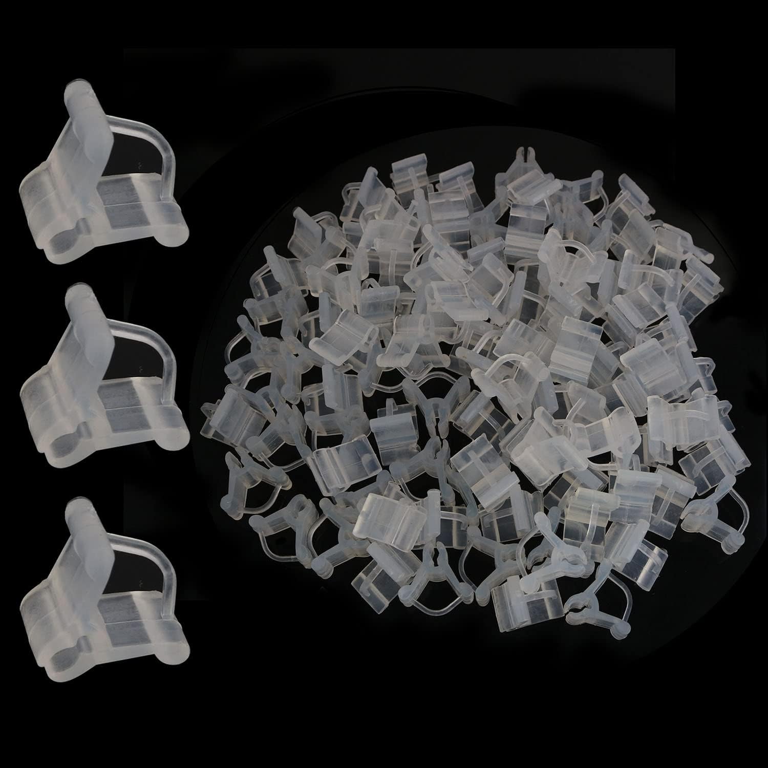 Amazon.com : yyangz Plant Grafting Clip 100PCS Clear Tomato Seedling ...