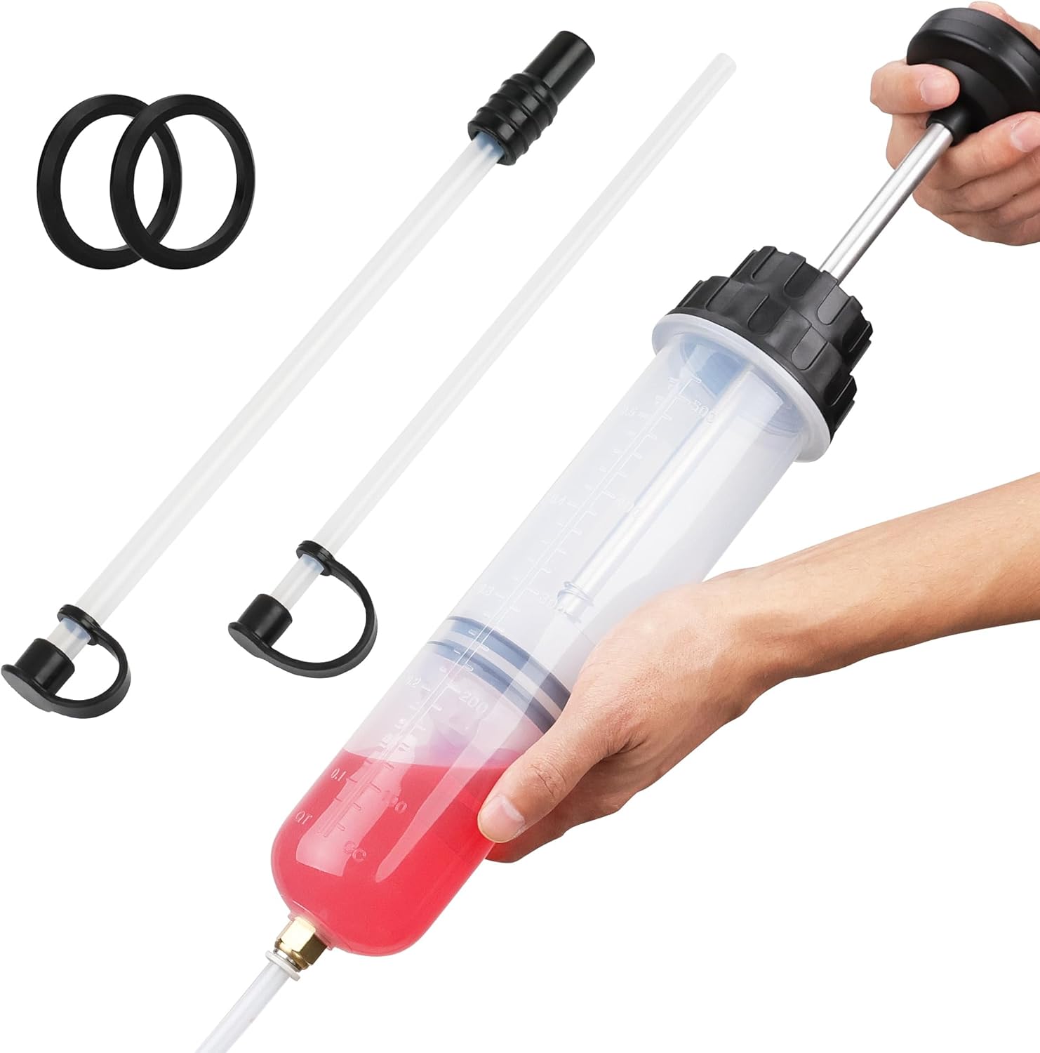 Amazon.com: SEDY Fluid Extractor Multi-Purpose Oil Syringe with 500CC ...