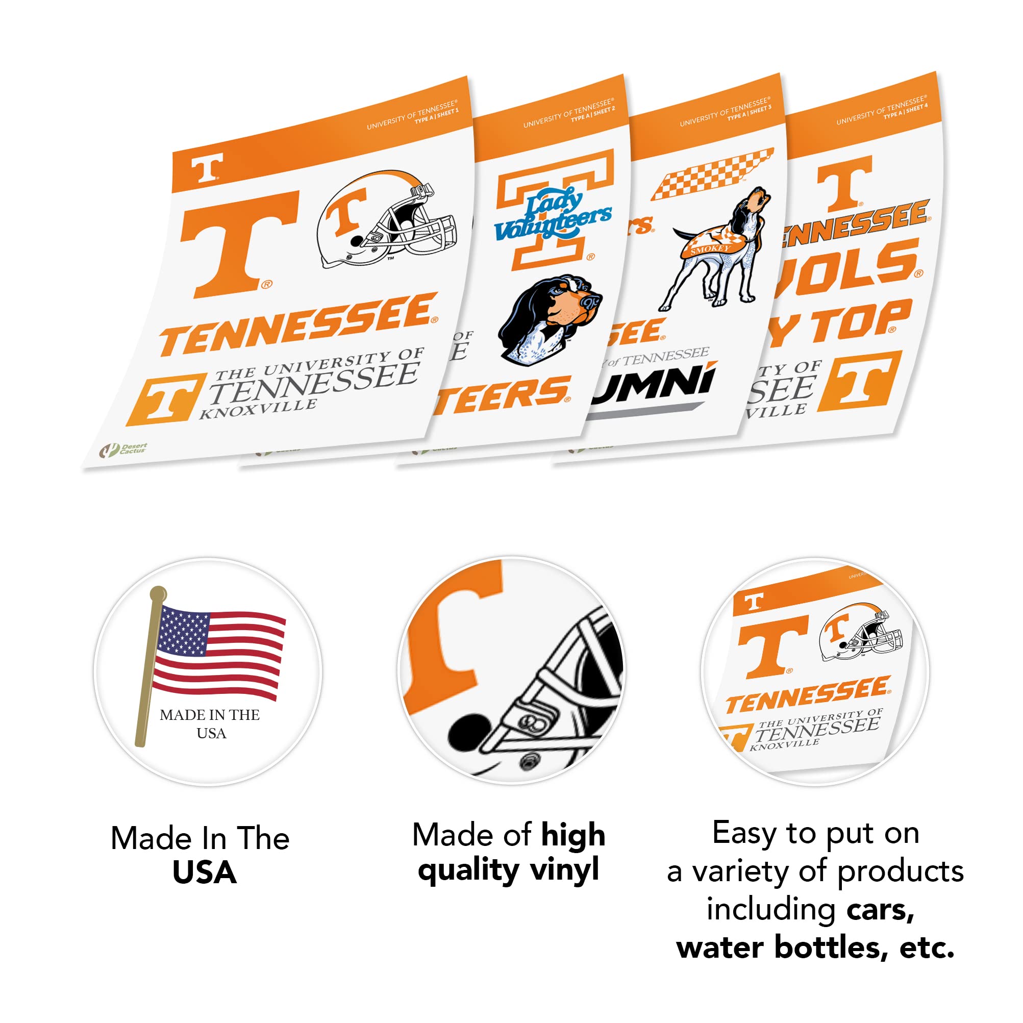 Small University Of Tennessee Decals Stickers & Decals | VolShop