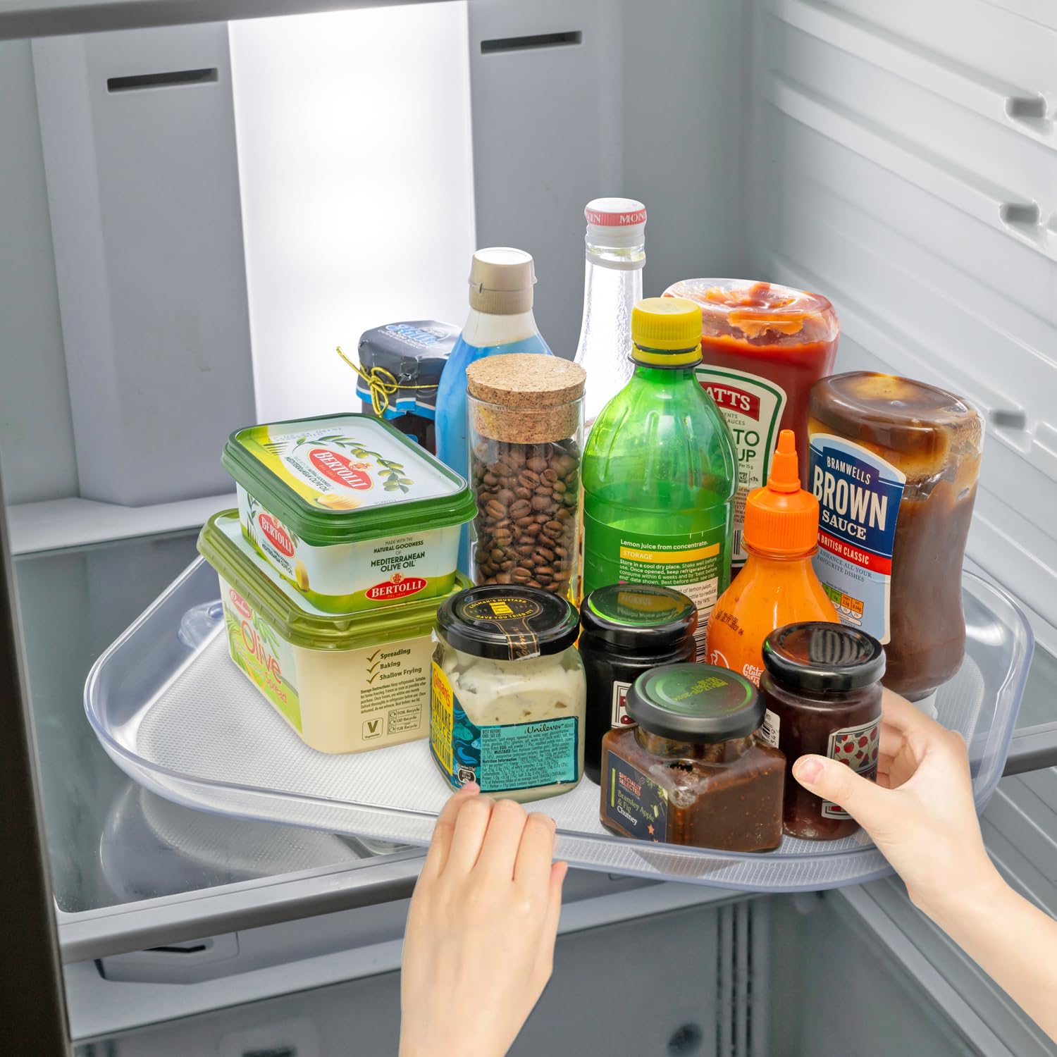 Amazon.com - Lazy Susan Organizer and Storage Turntable – Durable ABS ...