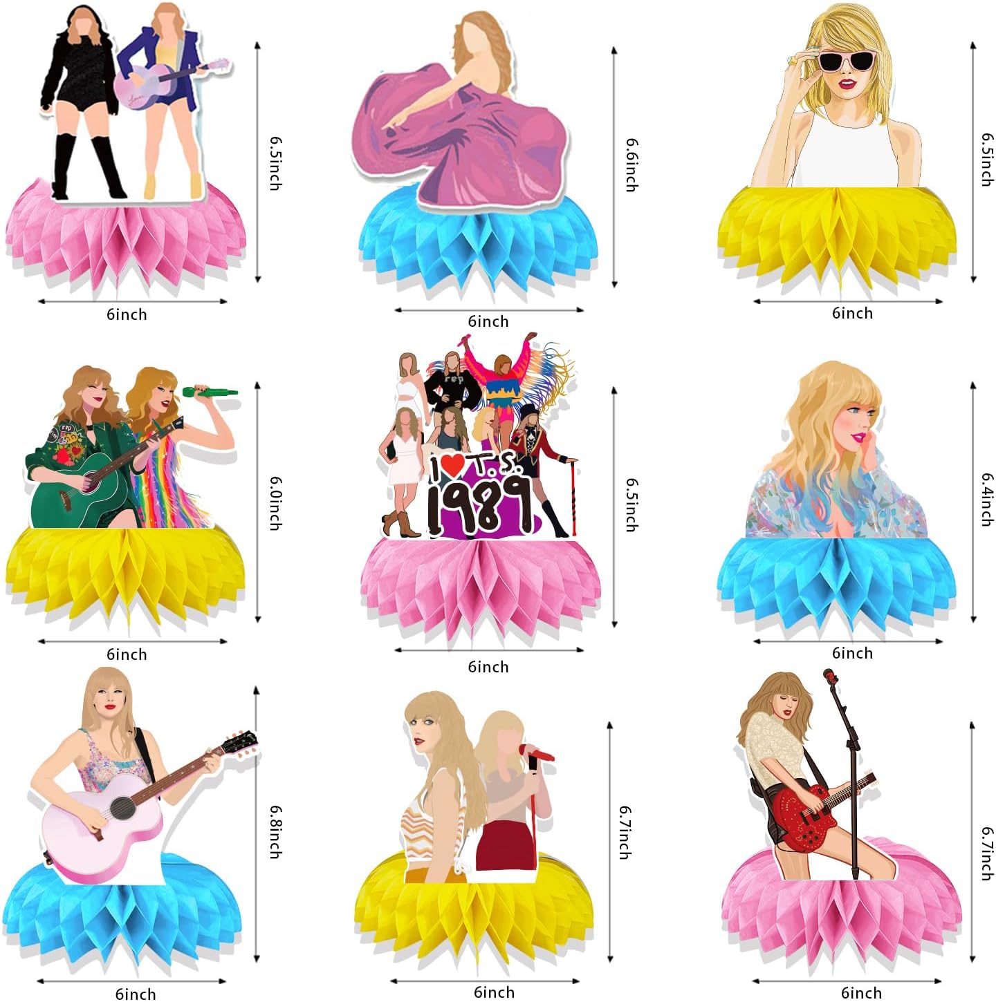 Decoración de fiesta de cantante musical, letrero colgante de gran ...