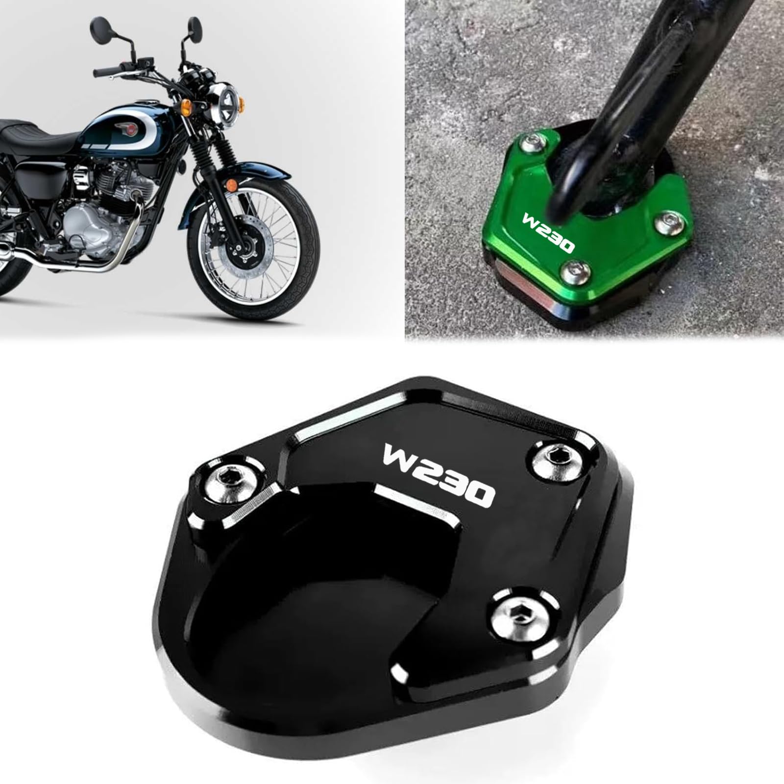 Amazon | DOMOPAY For W230 w230 カスタムパーツ オートバイアクセサリー W230 w230 カスタムパーツ 改良 ...