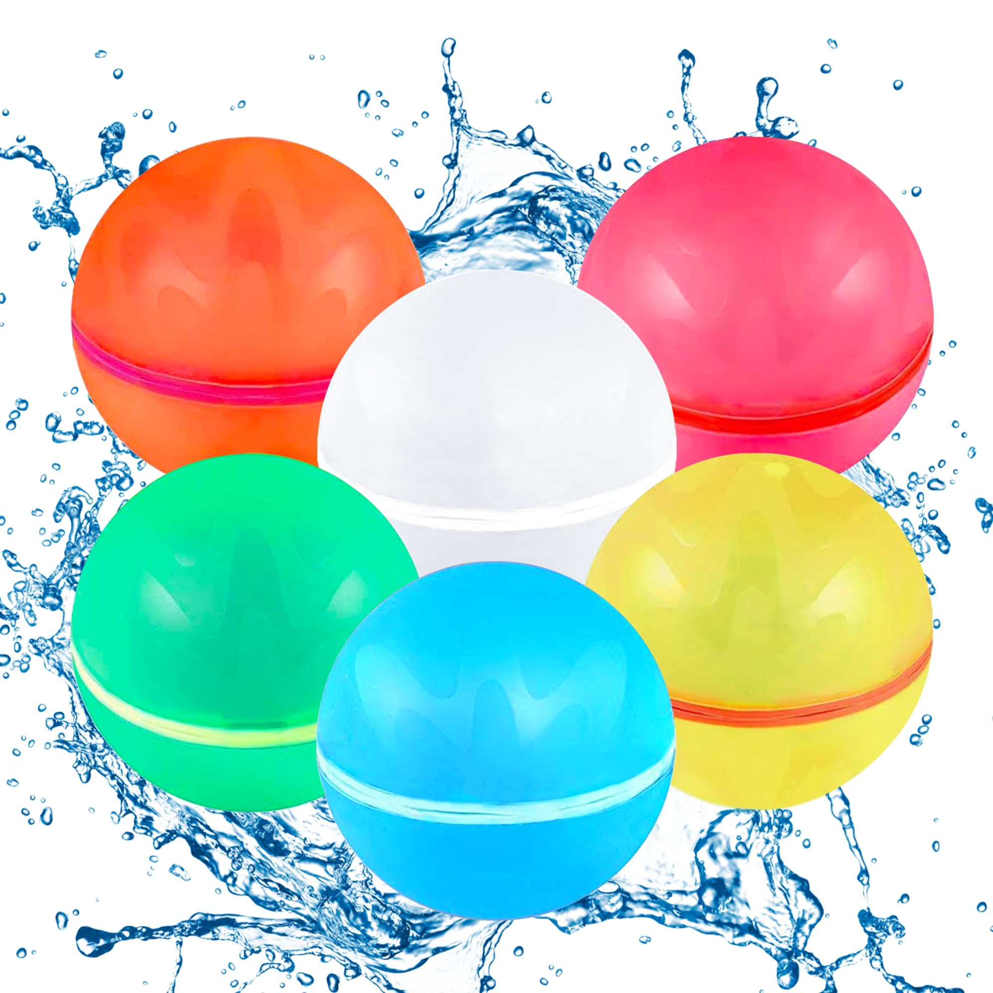 Reusable Water Balloons for Kids Toys -Splash into Summer Fun with ...