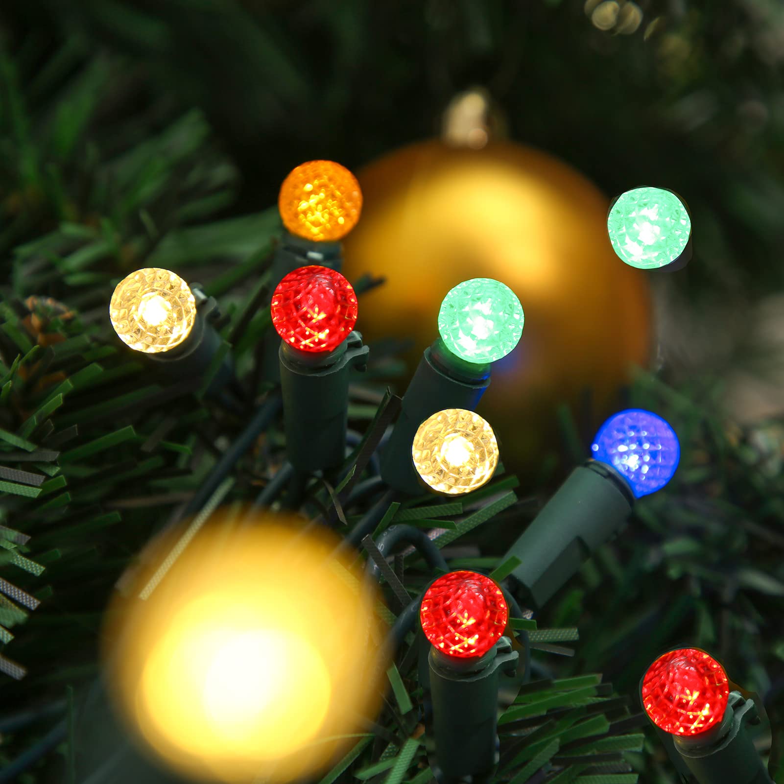 Mini Round Christmas Light