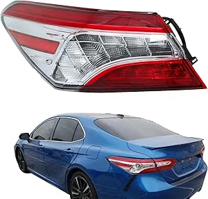Amazon.com: Silscvtt LH Outer Tail Light Assembly Replacement for ...