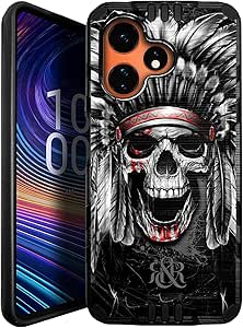 Amazon.com: CasesonDeck Brushed Case Compatible with: [Boost Mobile ...