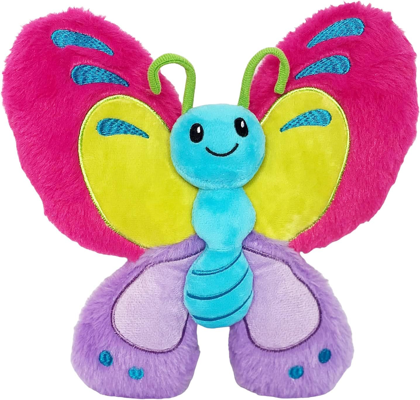 Amazon.com: Auswella Plush Butterflies - Plush Stuffed Butterflies in ...