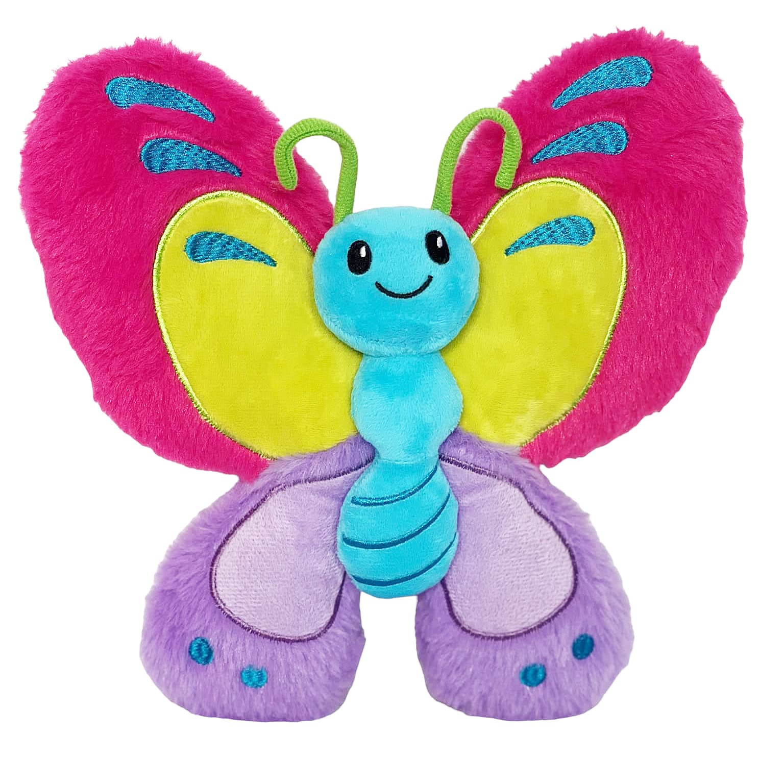 Amazon.com: Auswella Plush Butterflies - Plush Stuffed Butterflies in ...