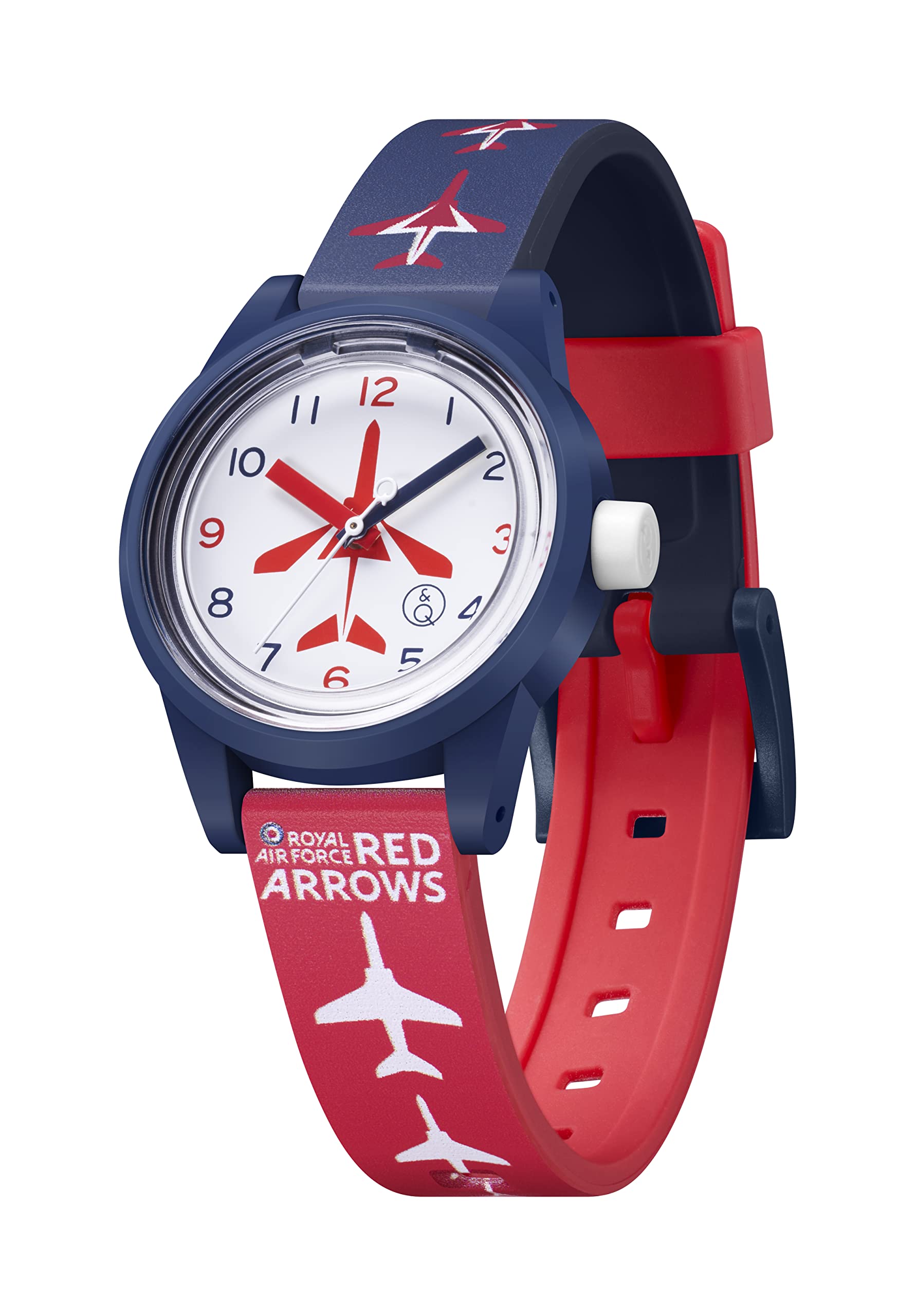 Citizen Q&Q Red Arrows solar powered 32mm watch, charges with sunlight ...