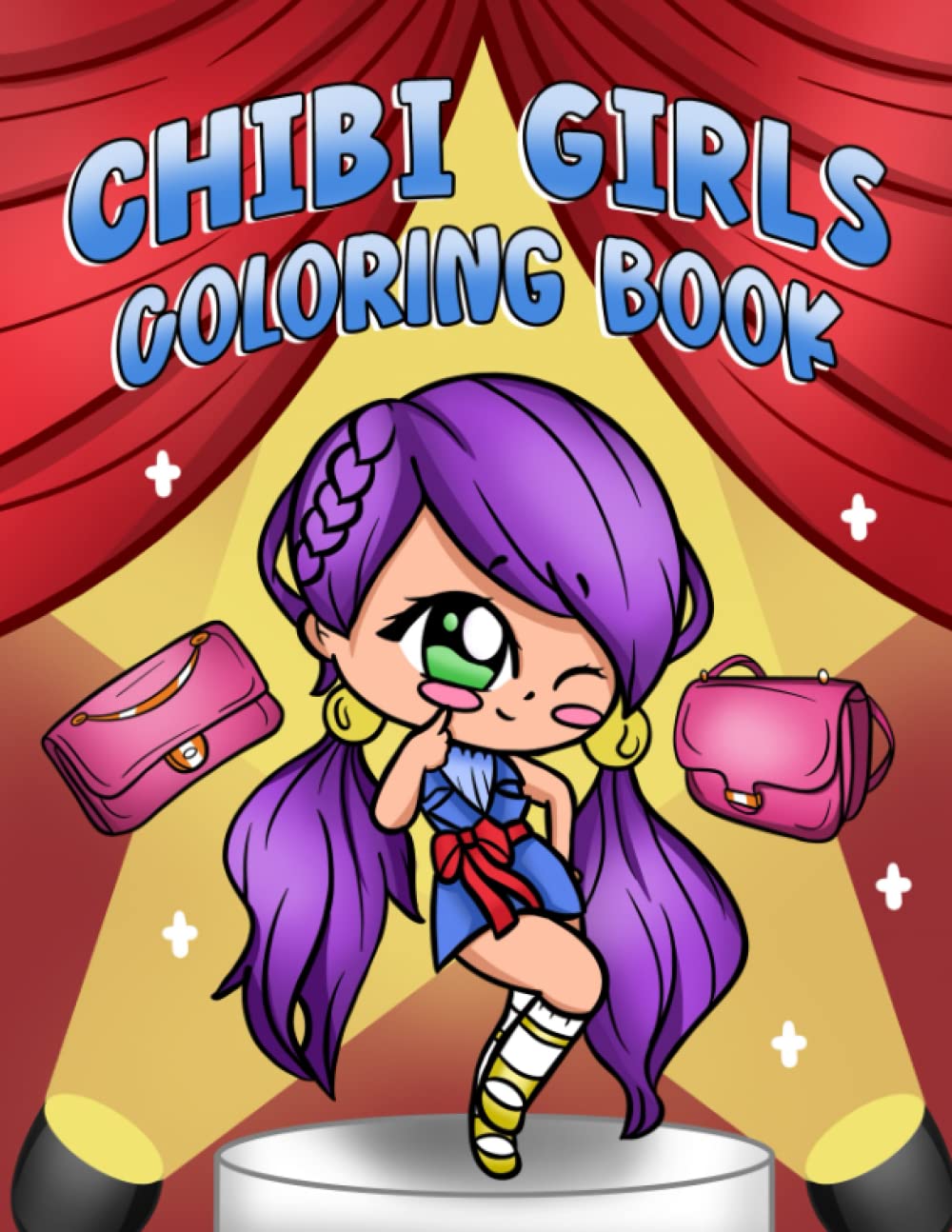 Amazon.com: Chibi Girls Coloring Book: 50 Adorable Kawaii Anime Chibi ...