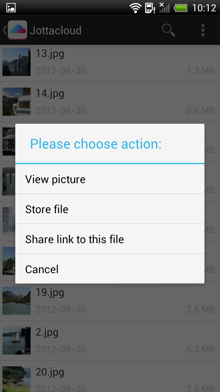 Jottacloud - App on Amazon Appstore