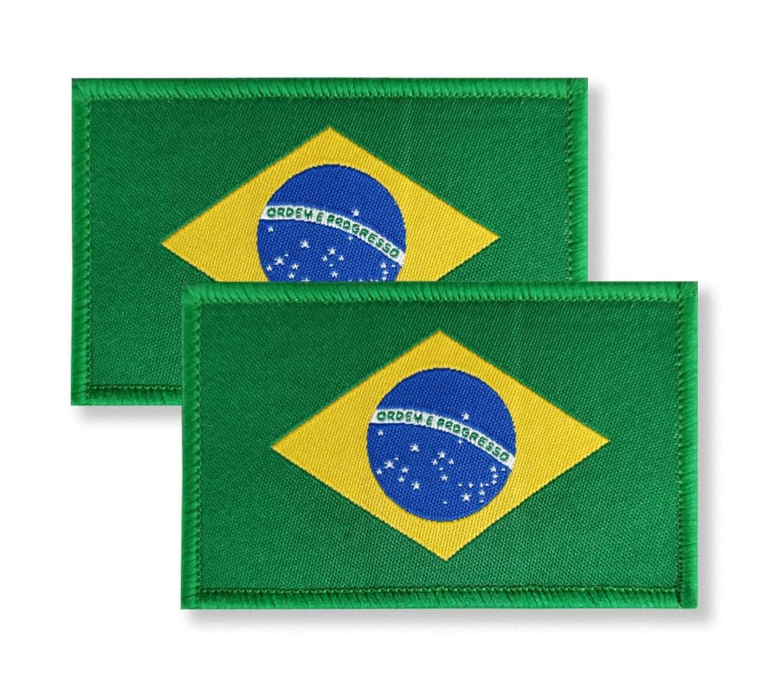 Amazon.com: Overdecor Brazil Brazilian Flag Patch Tactical Military Patches - Hook and Loop ...