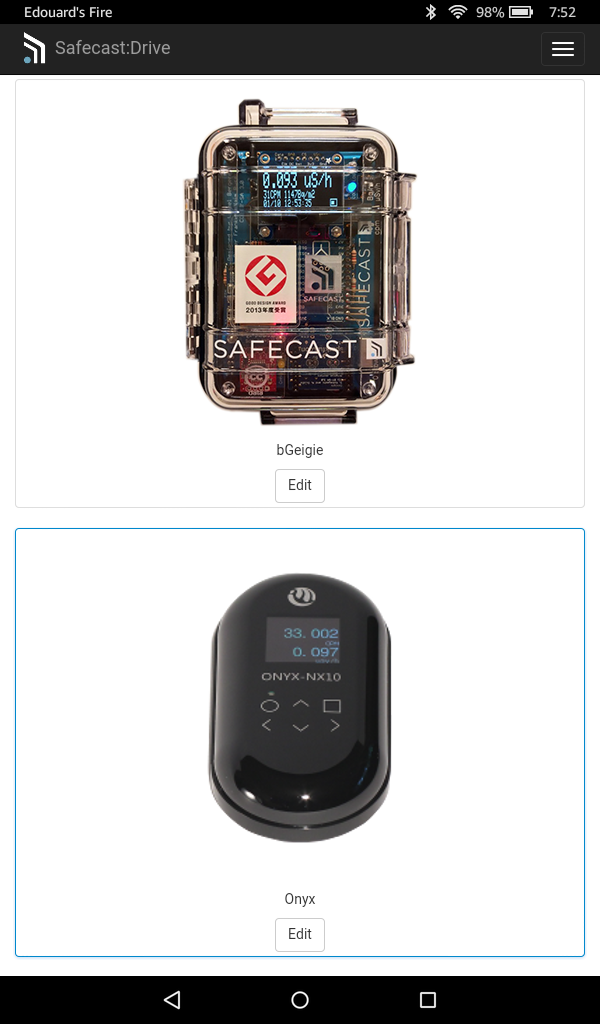 Safecast:Drive - App on Amazon Appstore