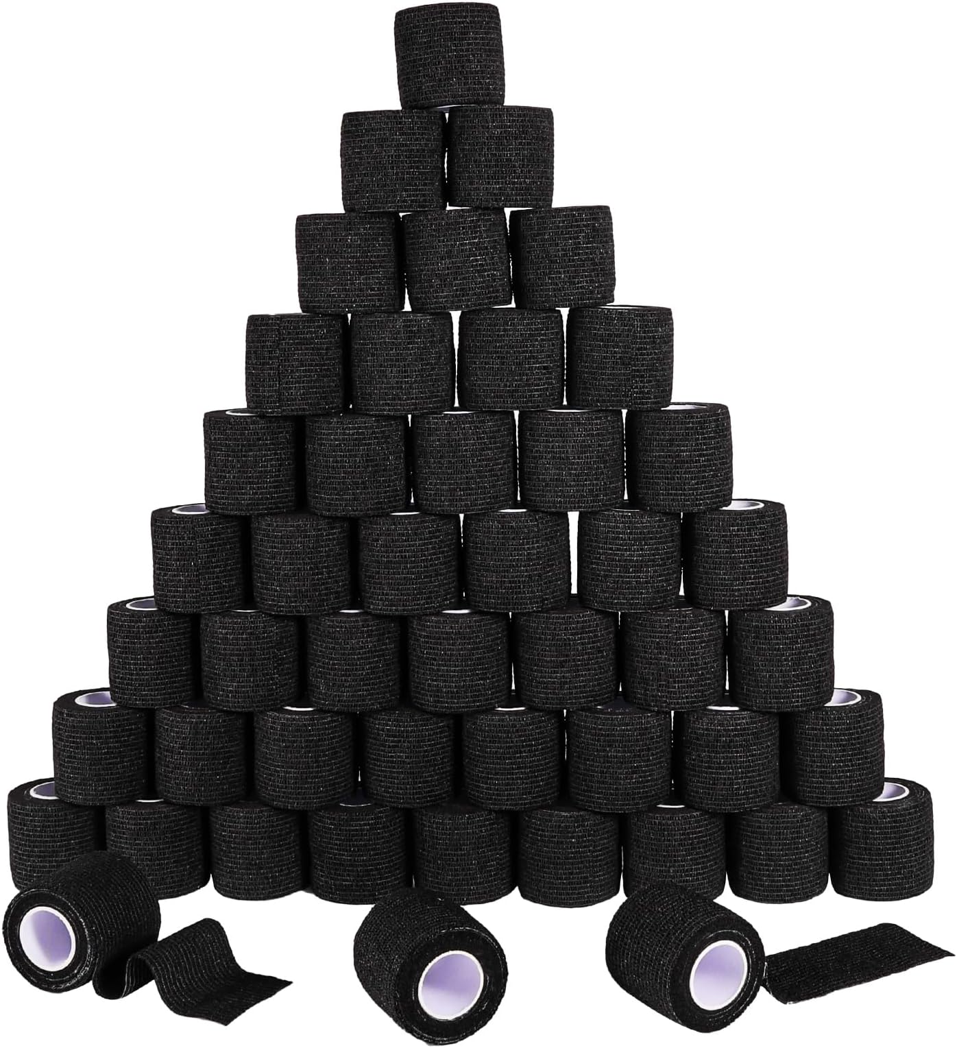 Amazon.com: 48 Pack 2” x 5 Yards Self Adhesive Bandage Wrap Athletic ...