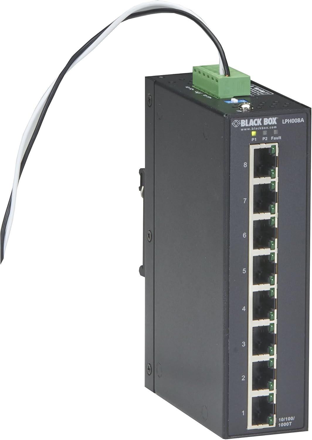 Amazon.com: Black Box Extreme PoE+ Switch - (8) 10/100/1000-Mbps Copper ...