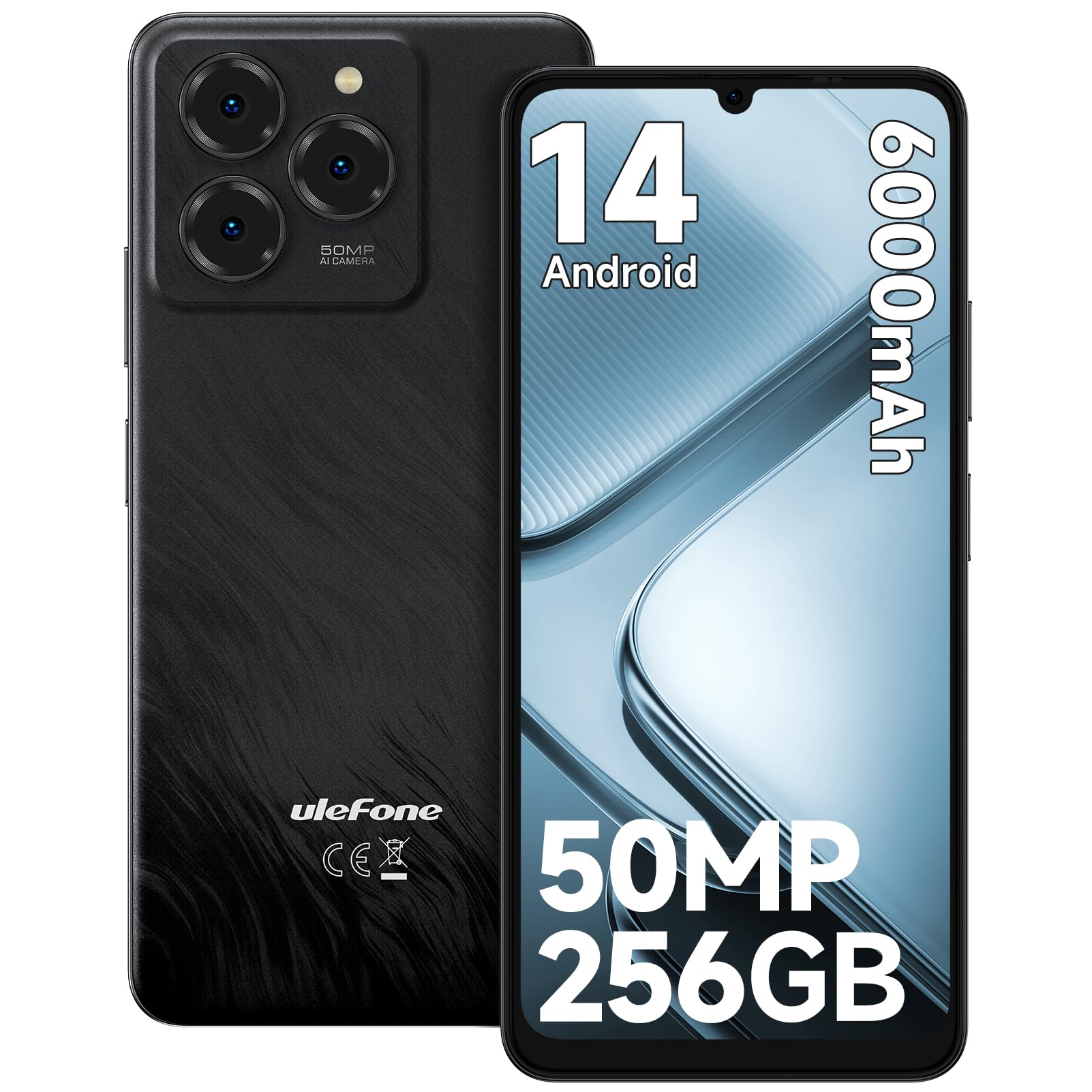 Ulefone Note 20 Pro Mobile Phones 256GB Android 14, 50MP Camera 6000mAh ...