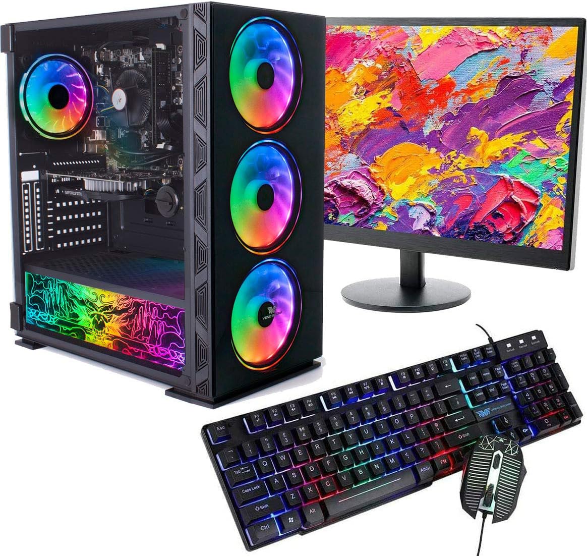 Veno Scorp GAMING PC Bundle Intel Core i7 2600 16GB Ram, 24" Full HD ...